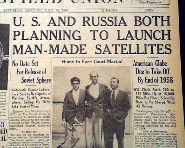 SPACE RACE BEGINS United States vs. Soviet Union SATELLITES Etc. 1955 ... SPACE RACE BEGINS United States vs. Soviet Union SATELLITES Etc. 1955 ...